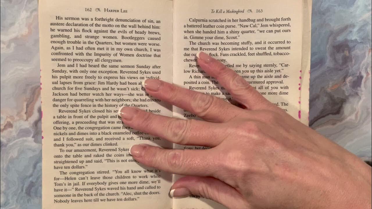 Chapter 12 of TKAM by Harper Lee (Cal's Reading) - YouTube