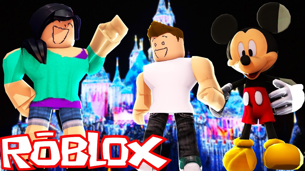 ROBLOX - VISITANDO O MUNDO DA DISNEY EM ROBLOX (VISITING DISNEY WORLD ...