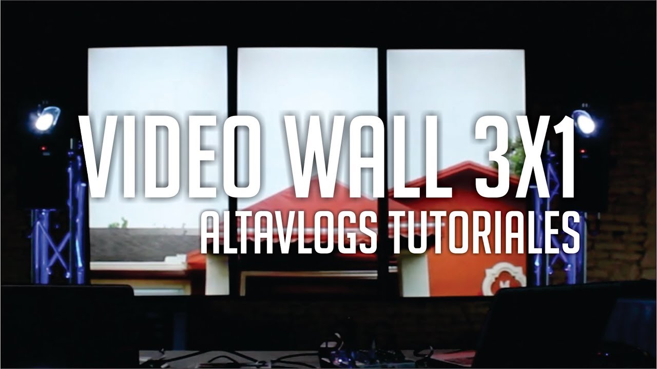 VideoWall 3x1 con Vdj 7.4 | ALTAVLOGS | Tutoriales - YouTube