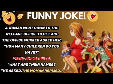 🤣 FUNNY CLEAN JOKE! | How The Woman With 10 Kids Name "LEROY" Identify ...
