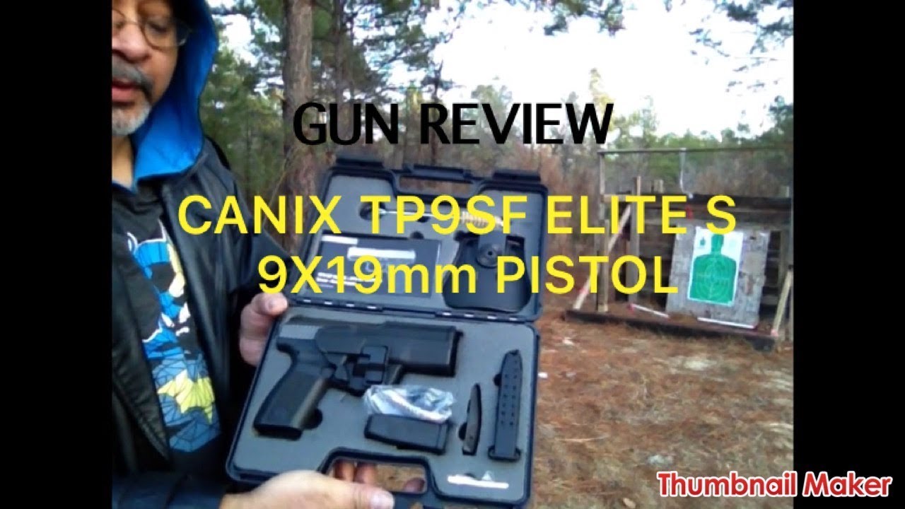 GUN REVIEW: CANIX TP9SF ELITE S 9X19mm PISTOL - YouTube