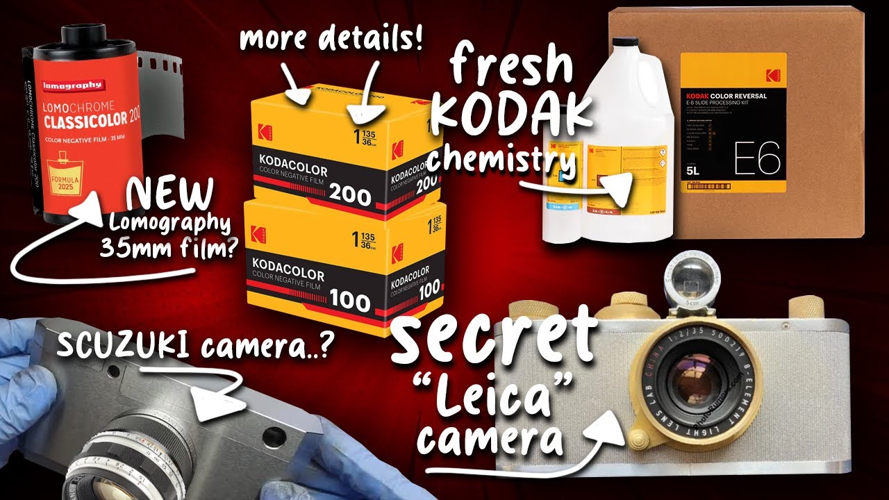 2026 Film Cameras, New 200 Film, Secret "Leica" Camera, & More! - YouTube