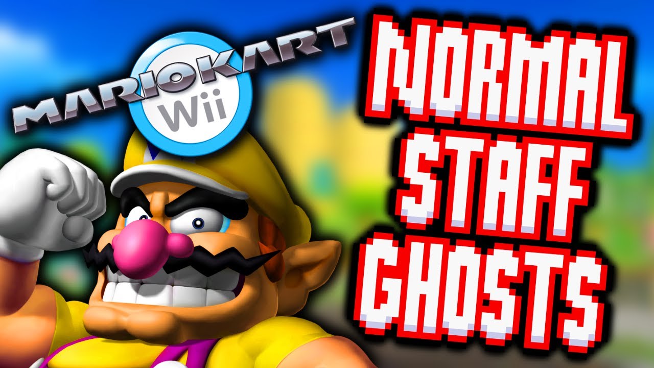 Mario Kart Wii - 100% Walkthrough PART 25 - All NORMAL STAFF GHOSTS in ...