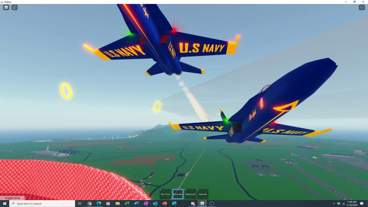 Blue Angels Air Show! PTFS roblox - YouTube