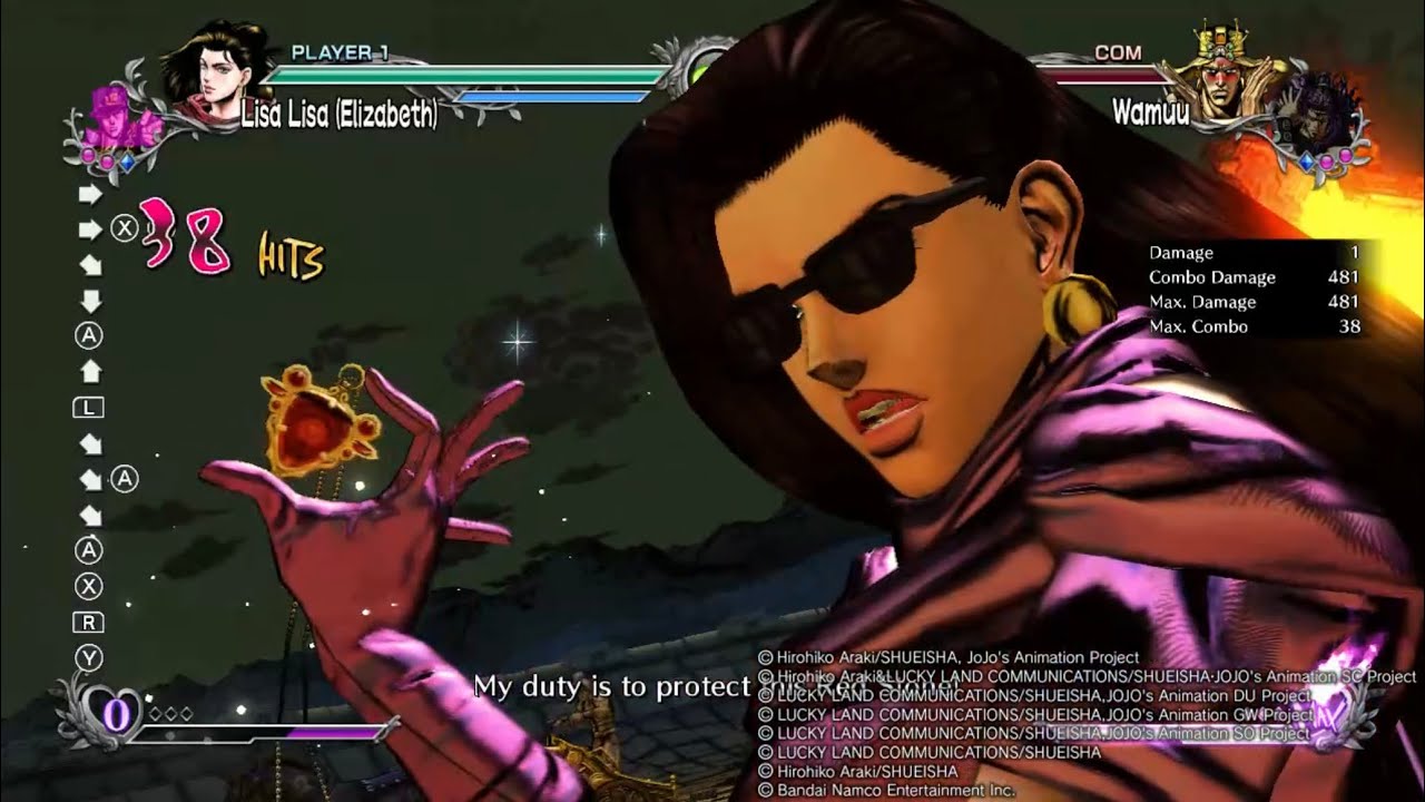 Basic/Optimal Lisa Lisa Combos ASBR - YouTube