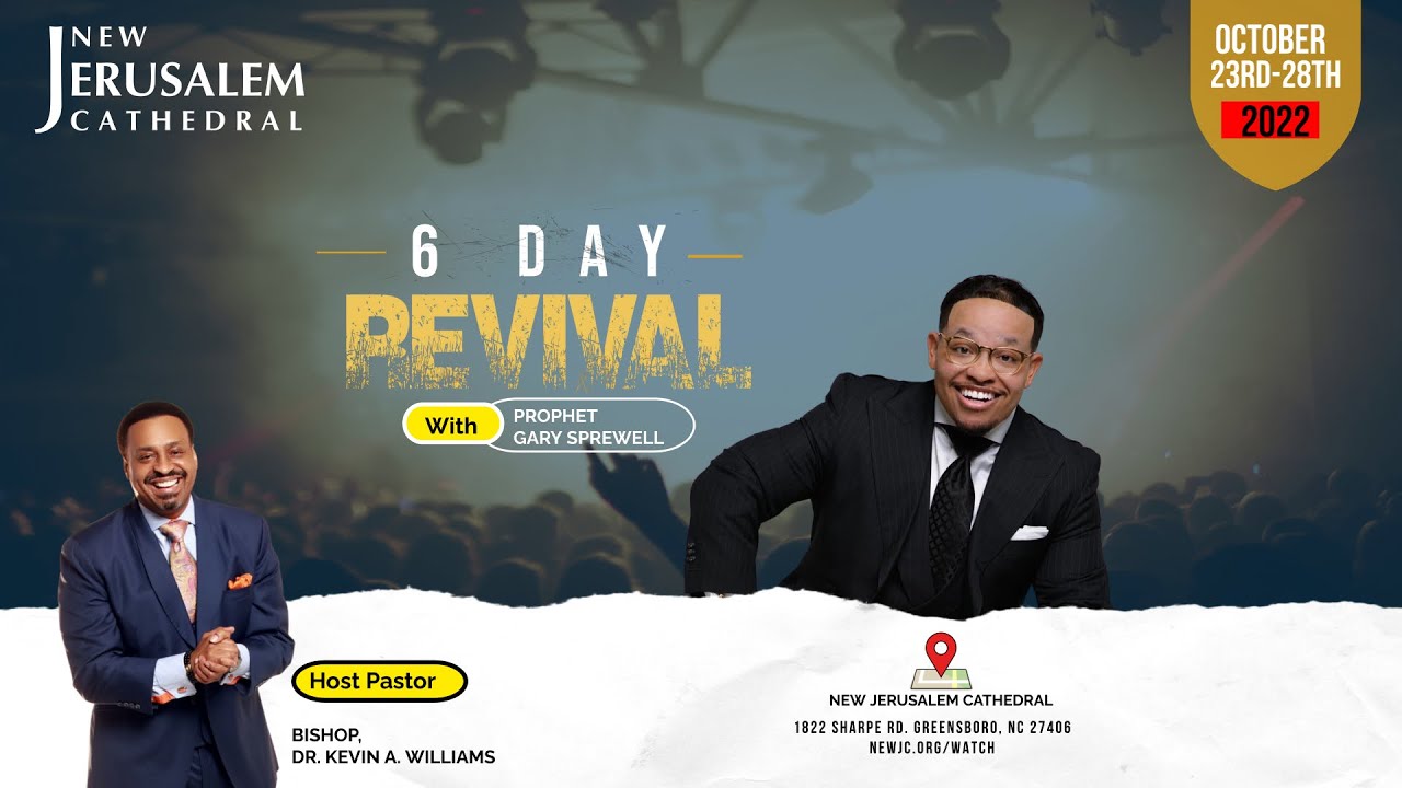 Something New is Going to Happen For You | Prophet Gary Sprewell | 6 ...