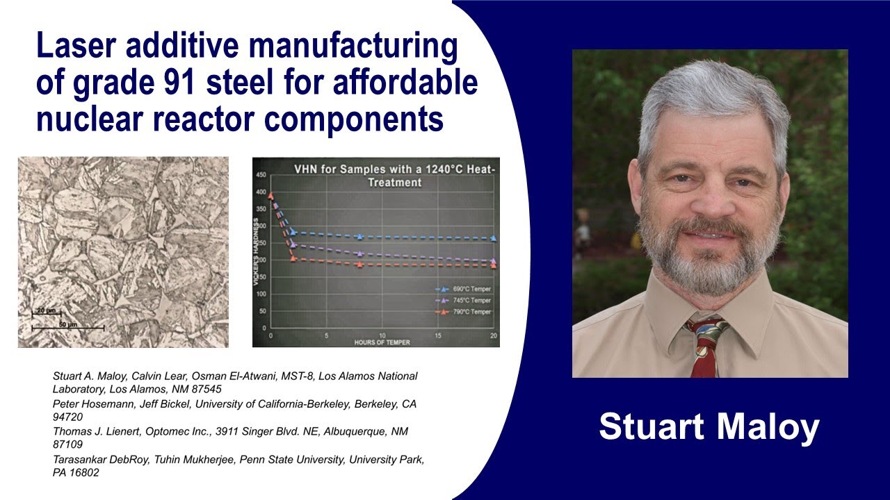Laser additive manufacturing of grade 91 steel for affordable nuclear ...