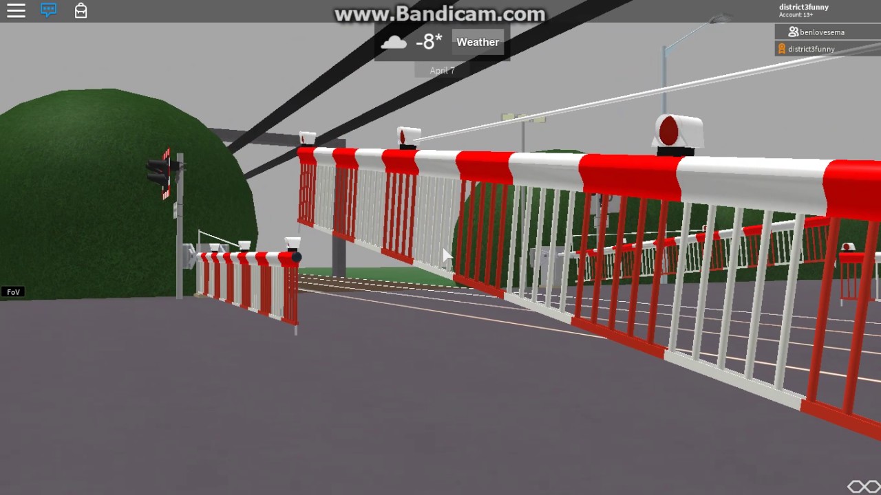 Sanyt level crossing (ROBLOX) - YouTube