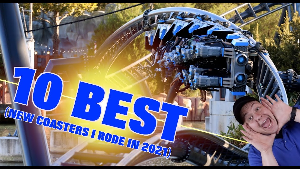 Top 10 Roller Coasters I Rode in 2021! (4K) - YouTube