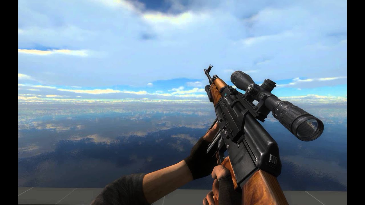 L4D2 AK-47 Rifle : Zastava M76 - YouTube