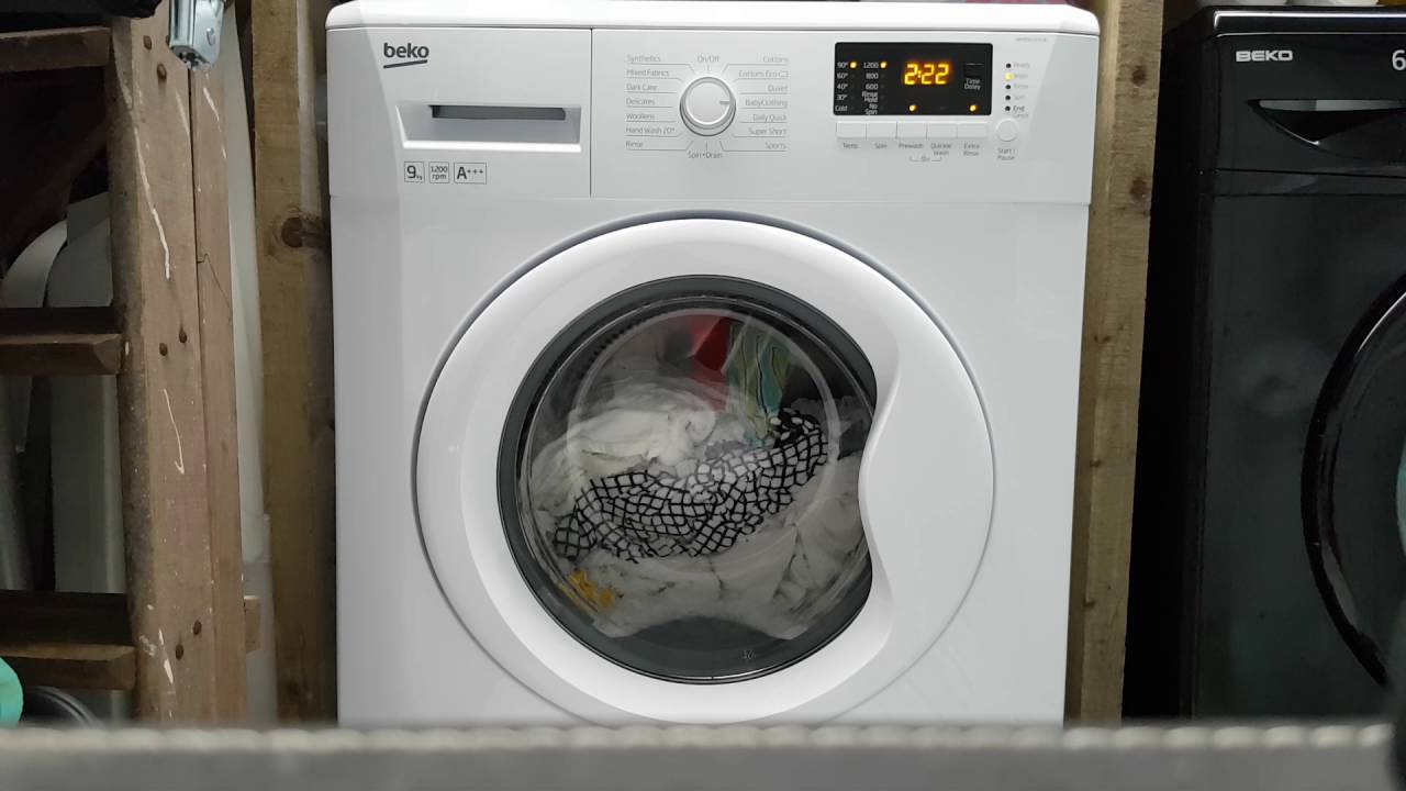 Beko baby and toddler 90 + prewash 2/6 - YouTube