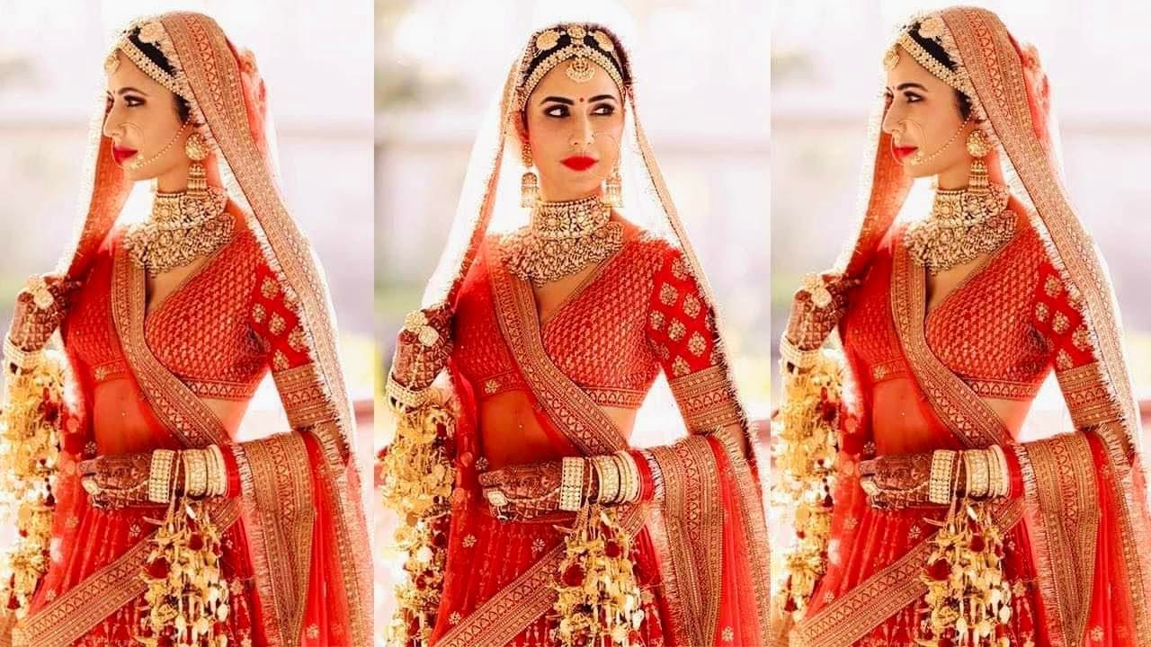 Katrina Kaif look so Stunning at her Bridal Look with Vicky Kaushal ...