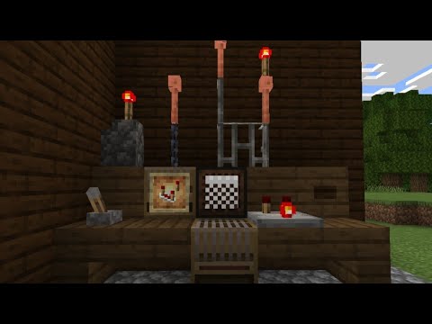 How to make a (decorative) RADIO in Minecraft! || Tutorial (Java ...