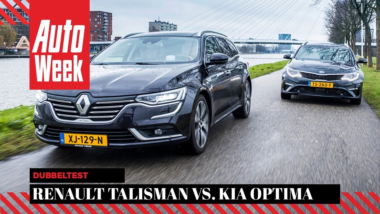 Kia Optima vs. Renault Talisman - AutoWeek dubbeltest - English ...