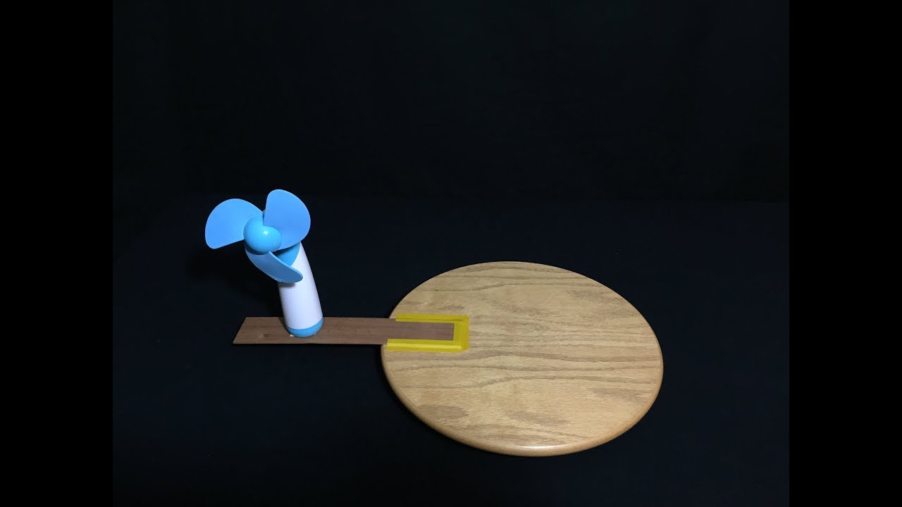 Amazing Mini-Fan Physics Explained: Action-Reaction - YouTube