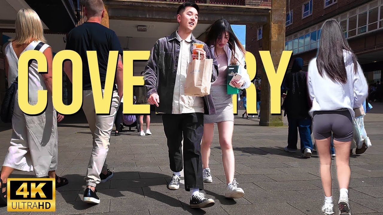 Coventry - City Tour 2024| Walking The Streets of Coventry | Central ...