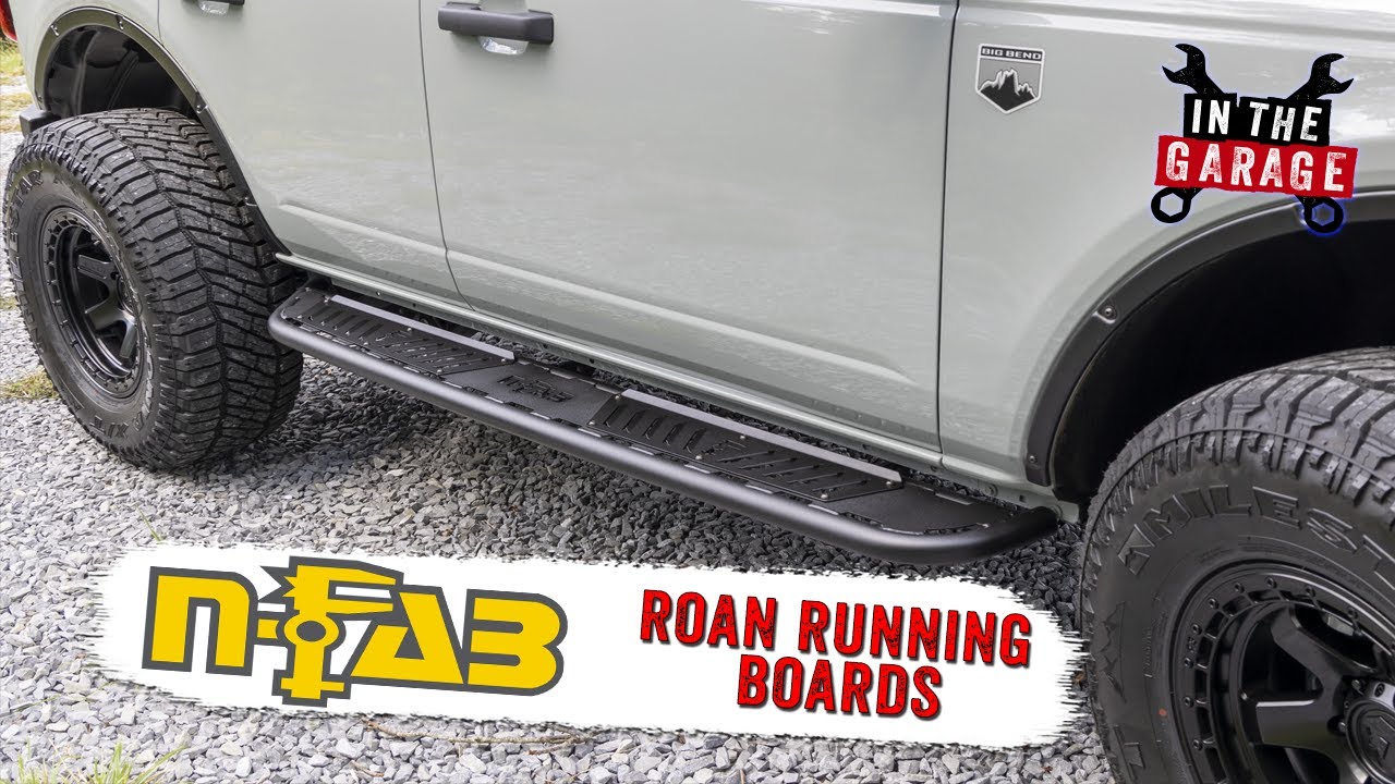 N-Fab Roan Running Boards - Features and Benefits - YouTube