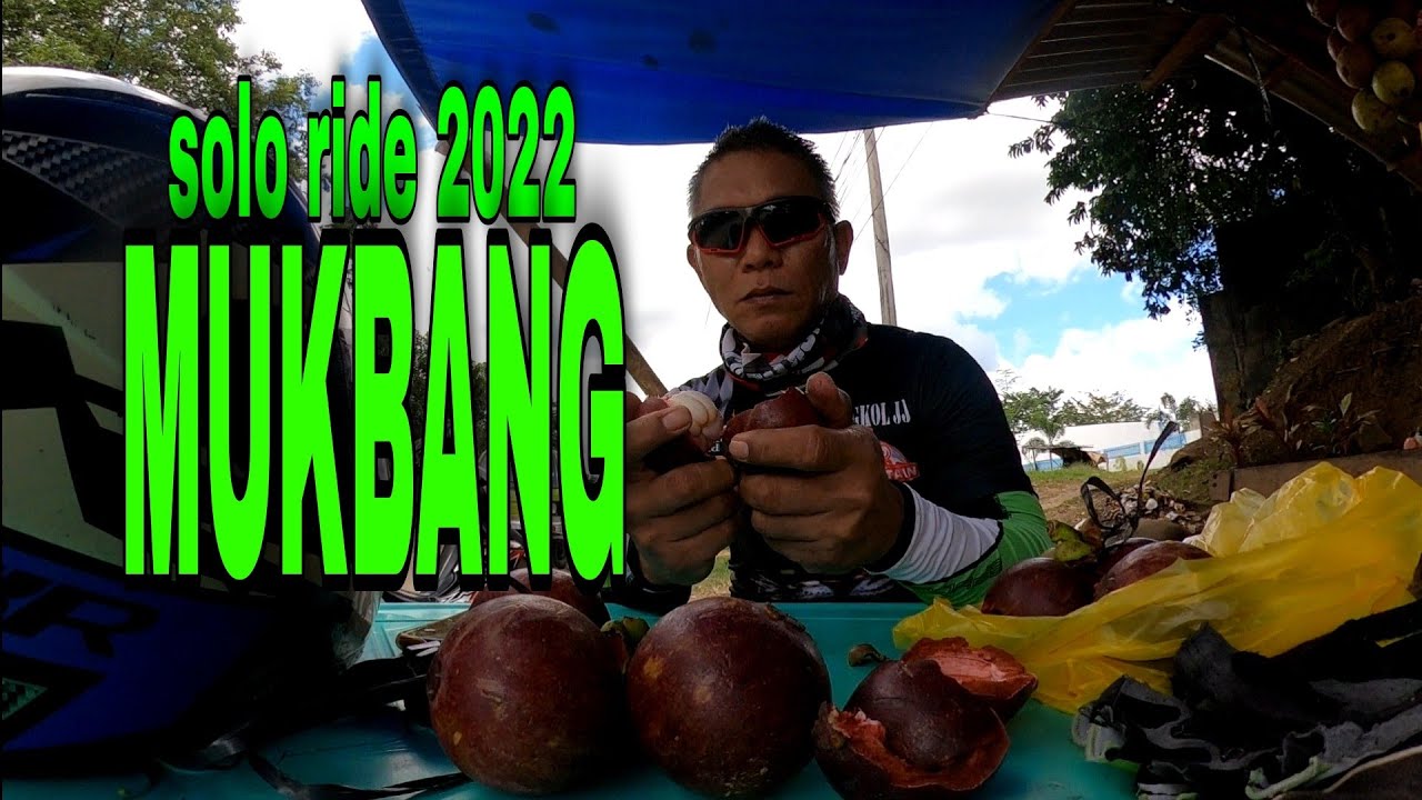 MANGOSTEEN MUKBANG / SOLO RIDES 2022 / DAVAO CITY - YouTube