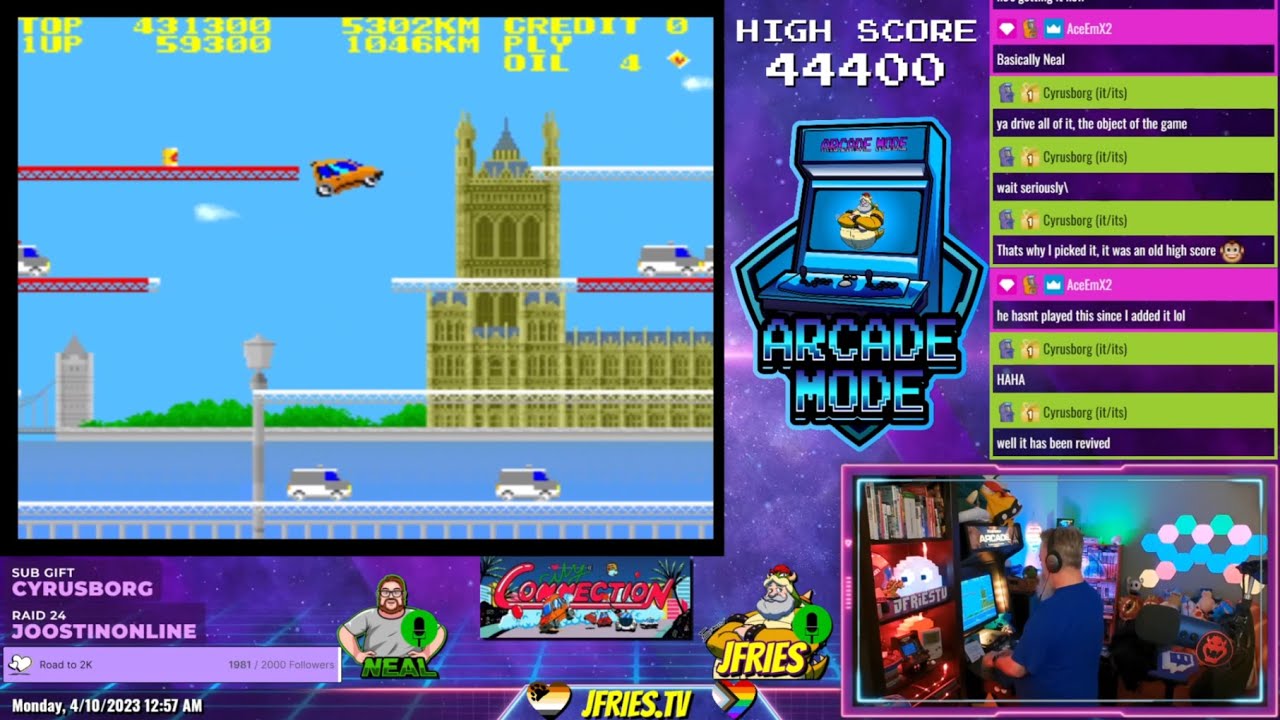 Highlight: Arcade Mode - City Connection - New High Score! - 73800 ...