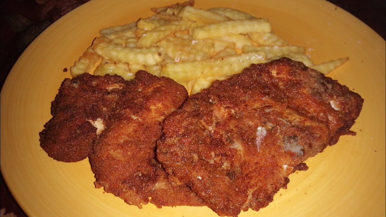 Como hacer pollo apanado - YouTube