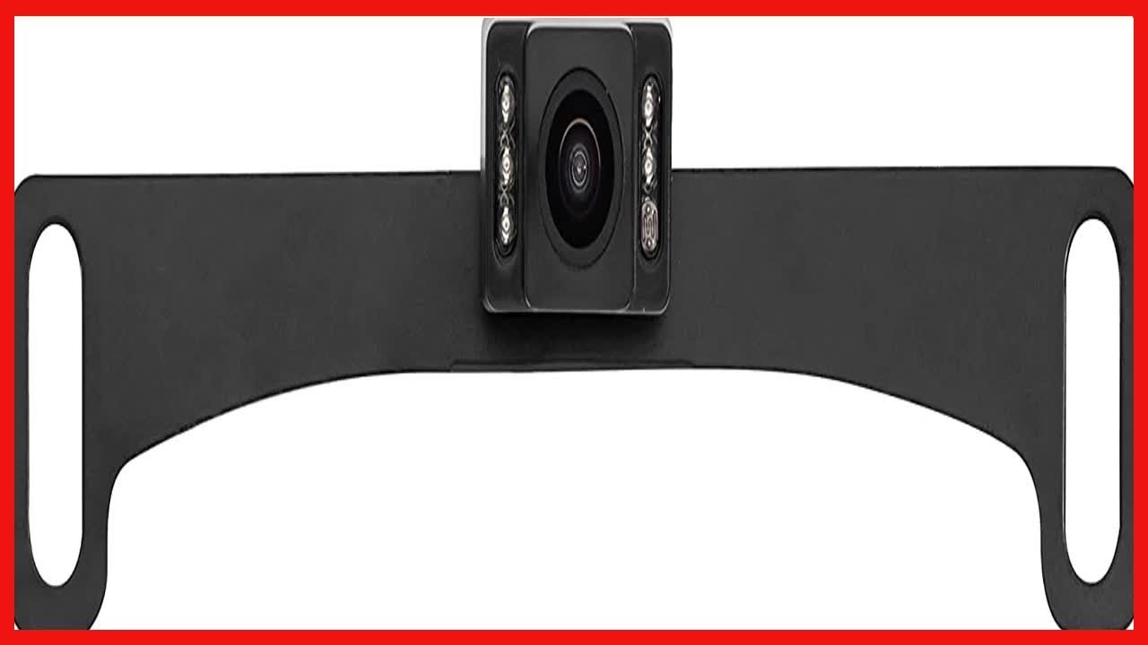 BOYO VTL17IRTJ - Concealed License Plate Backup Camera with Night ...