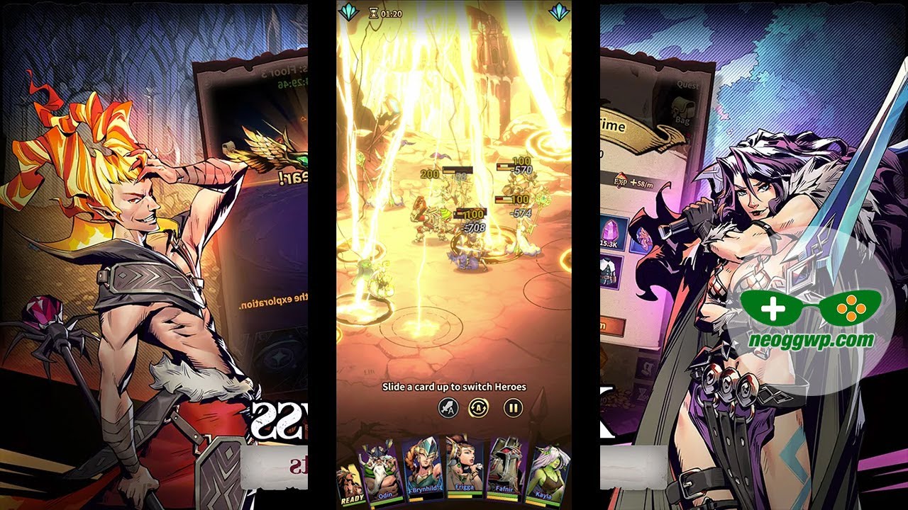 Infinity Legends (Android APK) - Idle RPG Gameplay Chapter 1-2 - YouTube