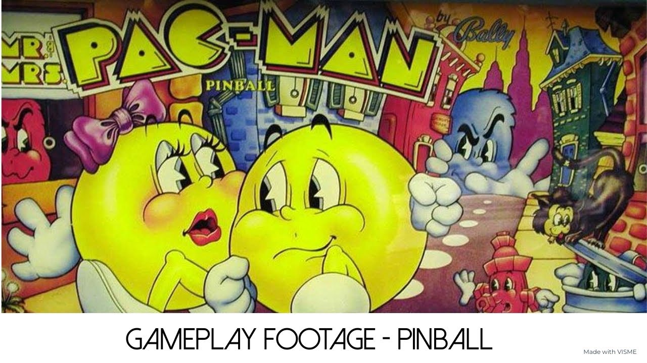 Mr & Mrs Pac-Man - Pinball - Gameplay Footage - YouTube
