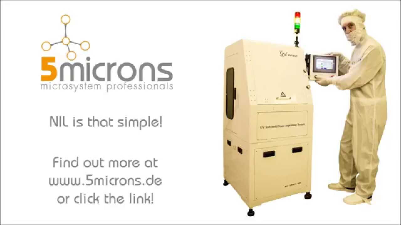 Soft Nano Imprint Lithography Tool GD-N-03 - YouTube