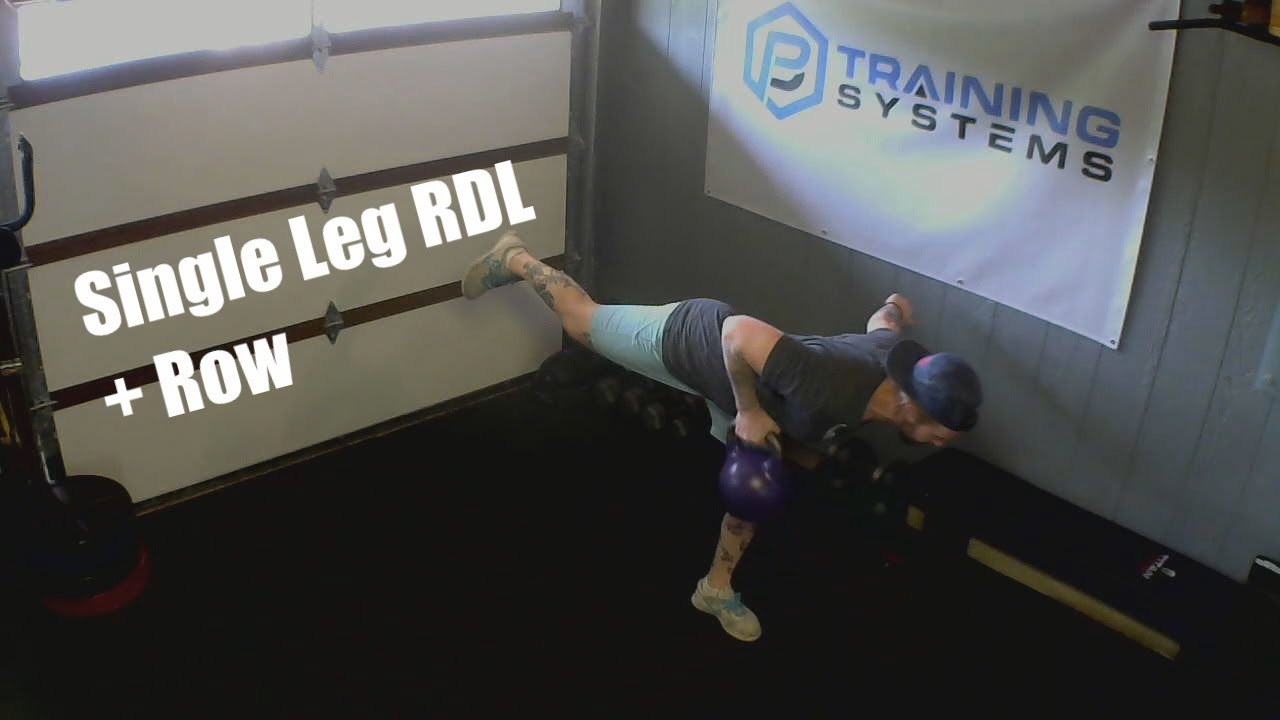 Single Leg RDL + Row - YouTube