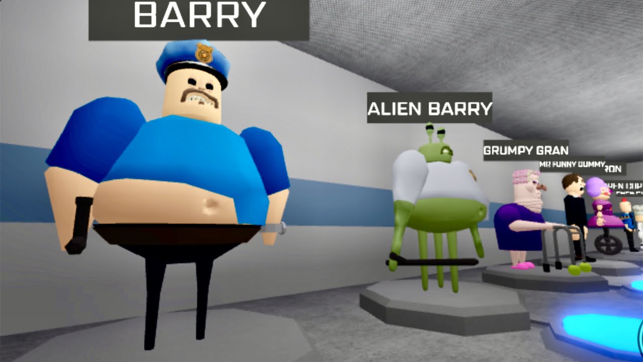 LIVE : PLAYING As All NEW Barry MorphAll Barry Morphs : [NEW ROBLOX ...