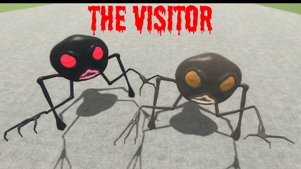 Creepy telekinetic Aliens! | The Visitor NEXTBOT | Gmod - YouTube