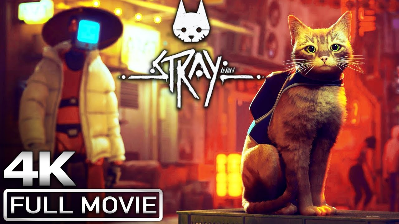STRAY All Cutscenes (Full Game Movie) PS5 4K 60FPS Ultra HD - YouTube