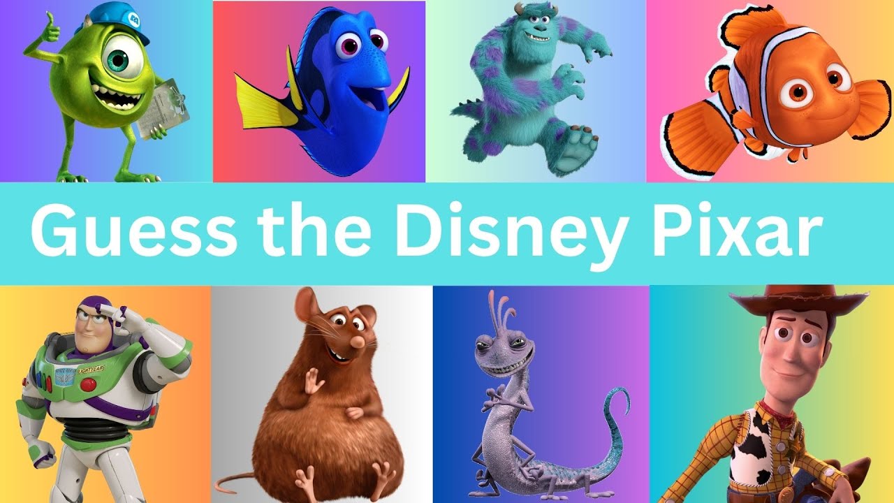Guess the Pixar Movie Song. 10 Pixar Songs to guess. - YouTube