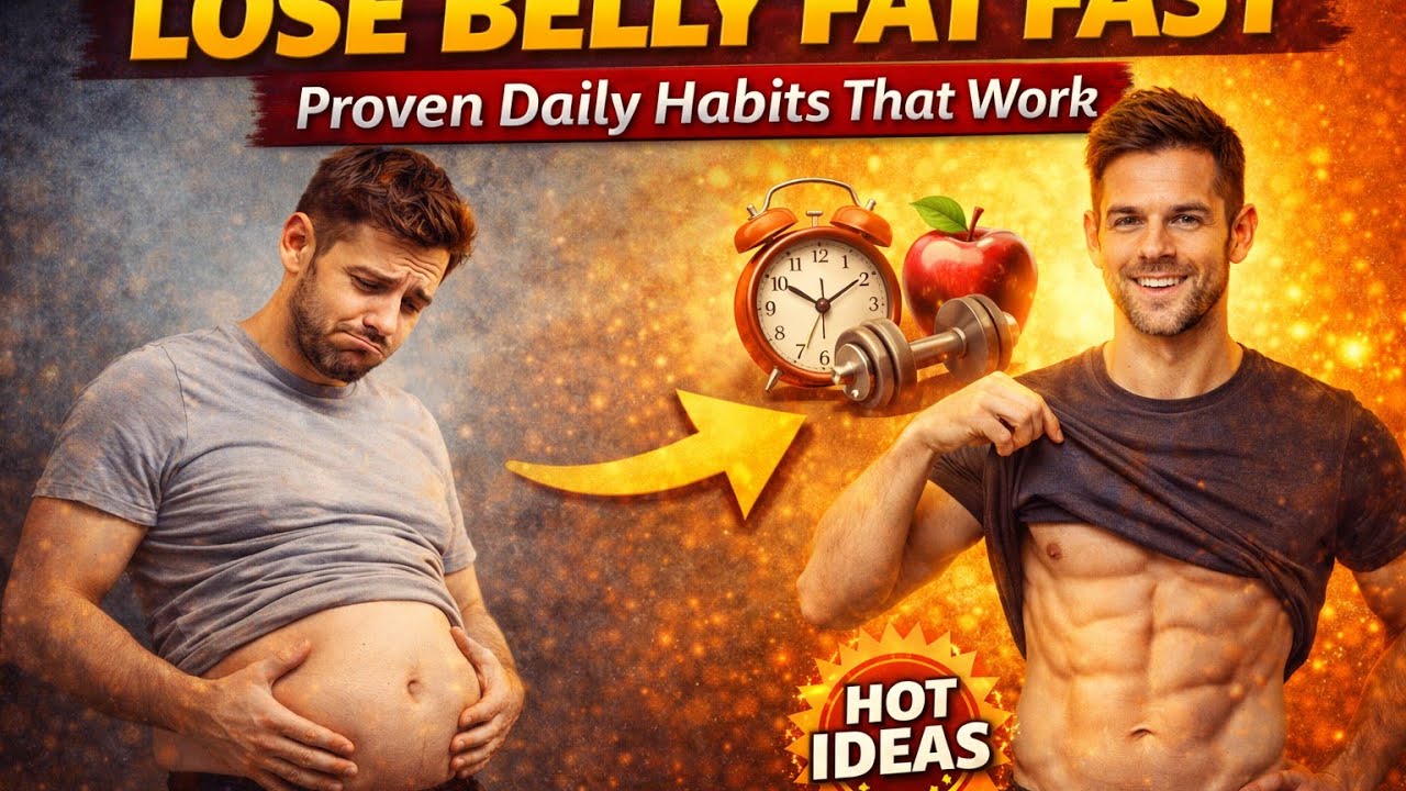 How to Lose Belly Fat Fast: Proven Daily Habits That Work - YouTube