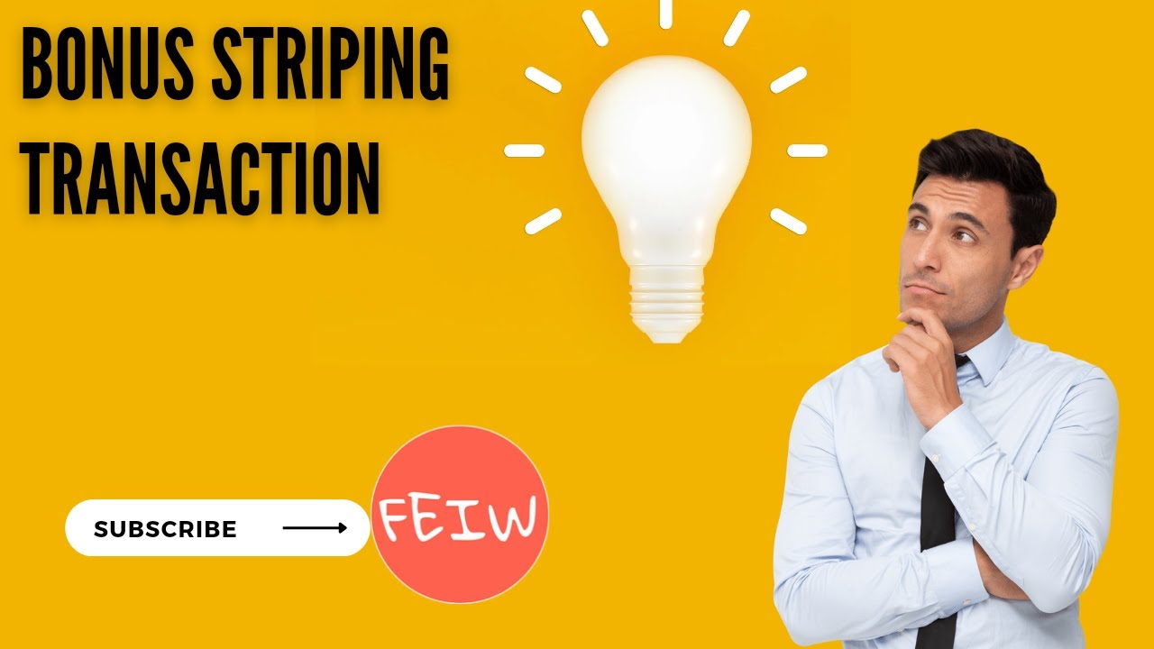 BONUS STRIPING TRANSACTION SECTION 94(8) OF INCOME TAX ACT 1961 - YouTube