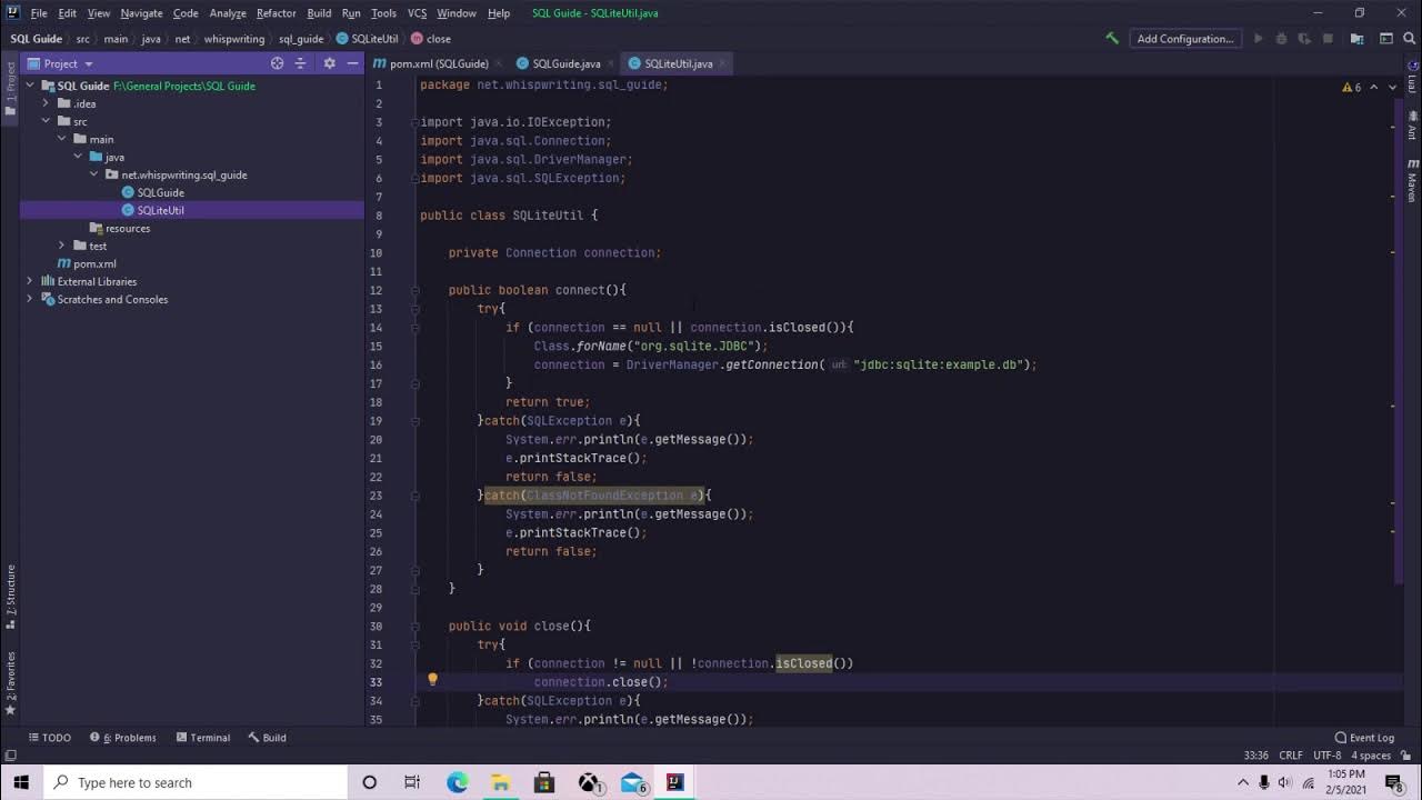 Java Sqlite Guide Youtube