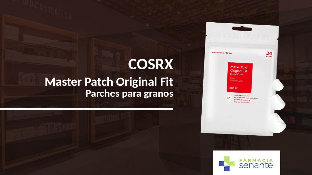 COSRX Master Patch Original Fit 🌼 Parches Granos Cosrx 🌺FARMACIA SENANTE - YouTube