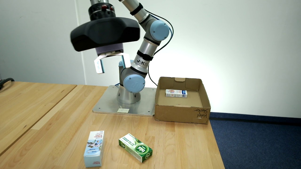Visevi Robotics ViseGrip: Camera-based pick and place - YouTube