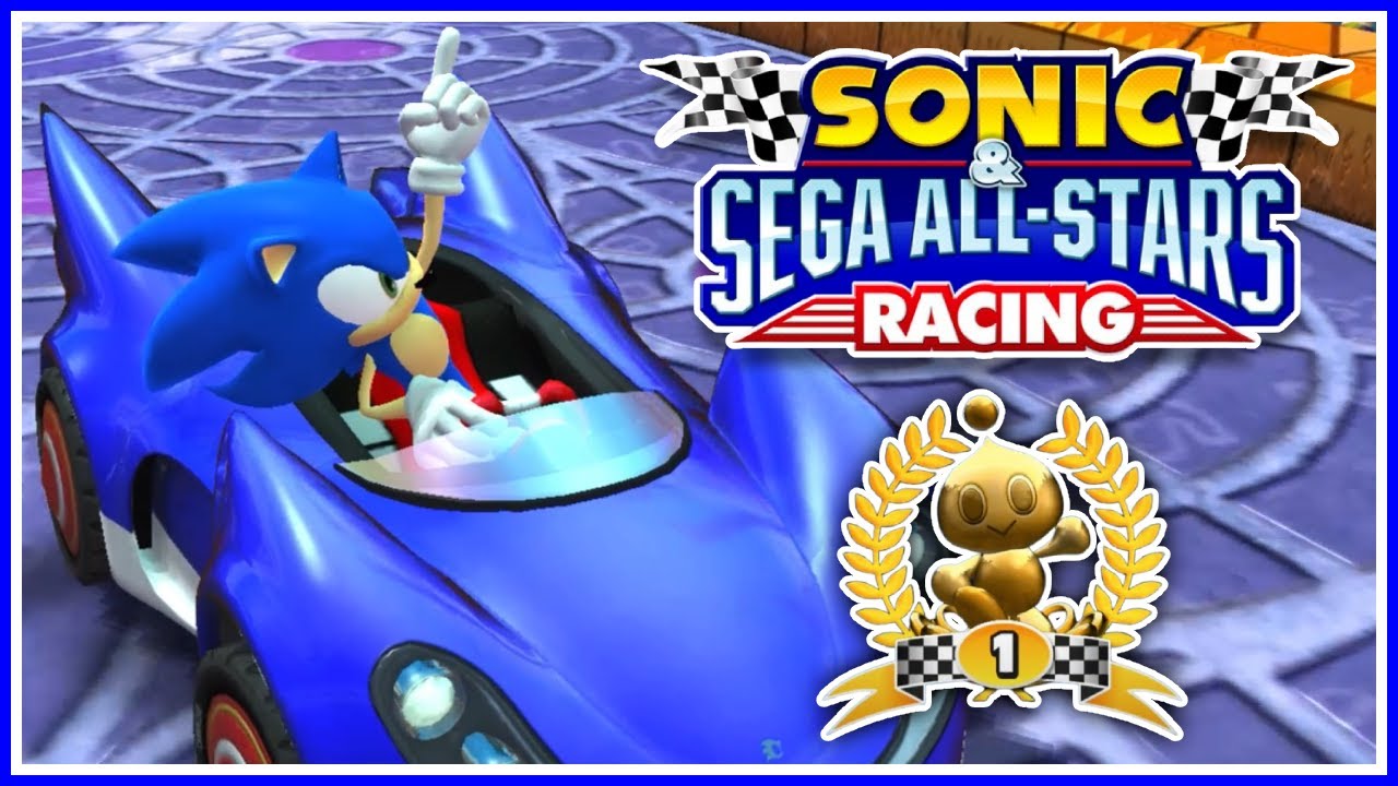 Sonic & Sega All-Stars Racing - Chao Cup Full Walkthrough (Expert ...