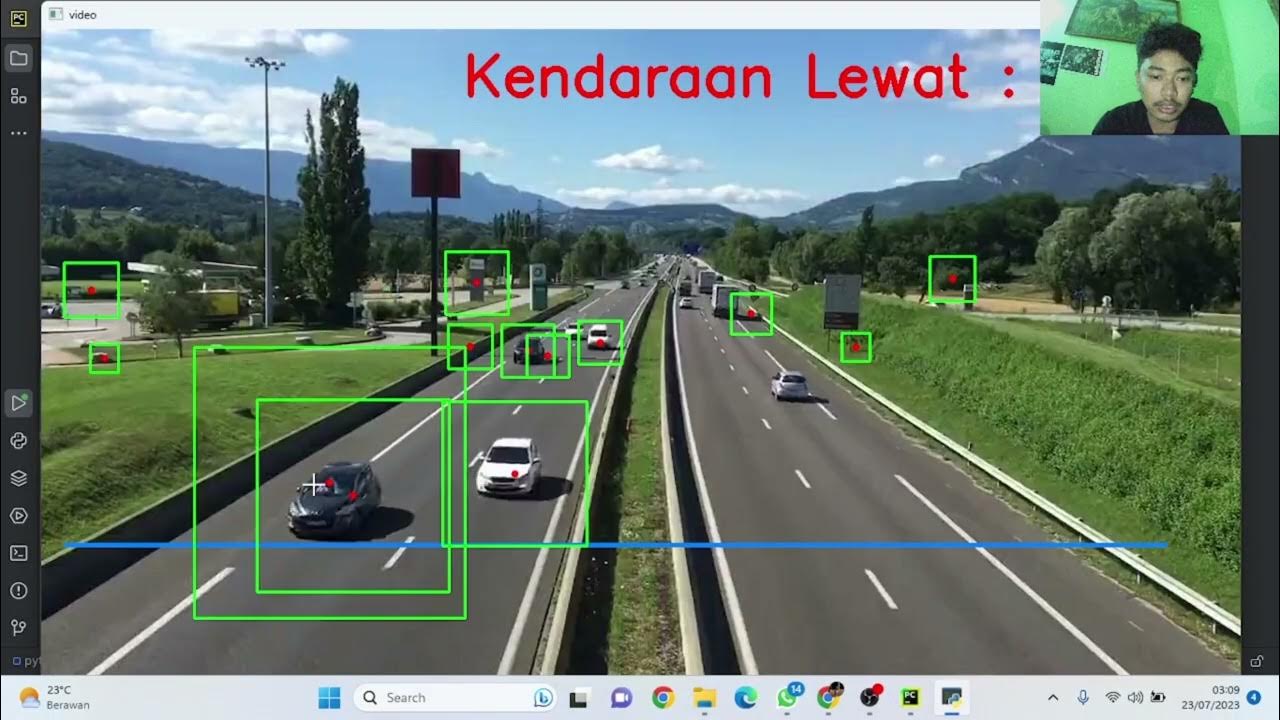 Deteksi dan Menghitung kendaraan dari video menggunakan python dan ...