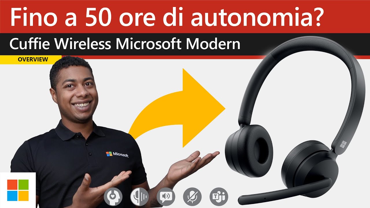 Cuffie Wireless Microsoft Modern | Panoramica completa & test audio ...