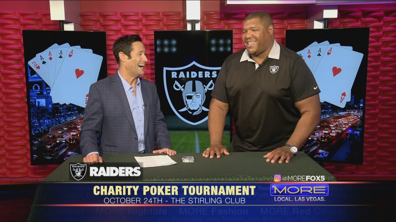 Raiders Foundation Charity Poker Tournament - YouTube