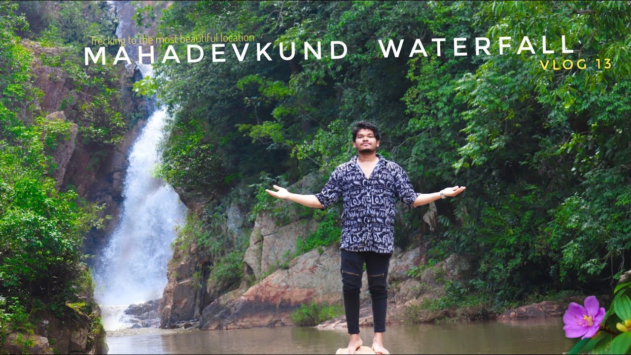 Trip to the most beautiful and extreme waterfall🧗 Mahadevkund waterfall ...