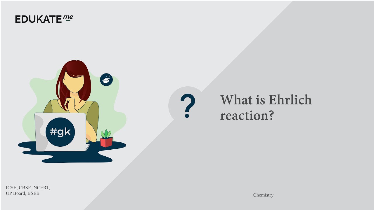 What is Ehrlich reaction? - YouTube