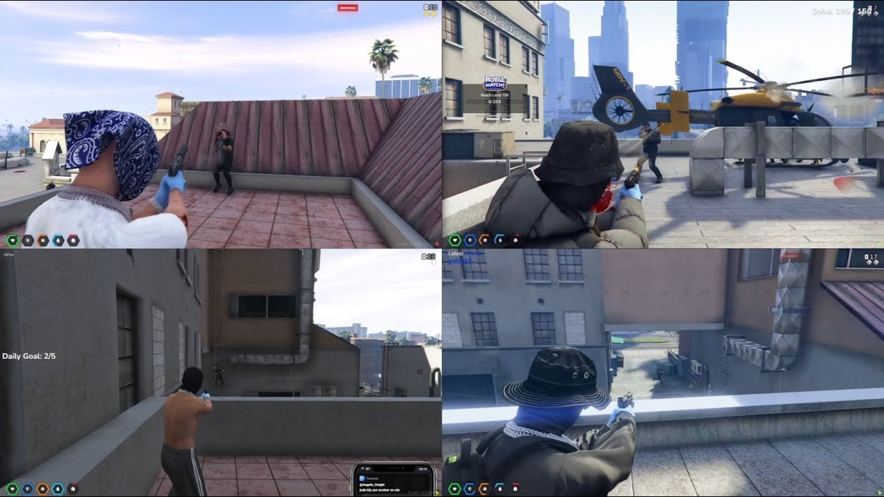 DLD (Manor) Get In a Shootout With PD After a Meth Run (Multi POV ...