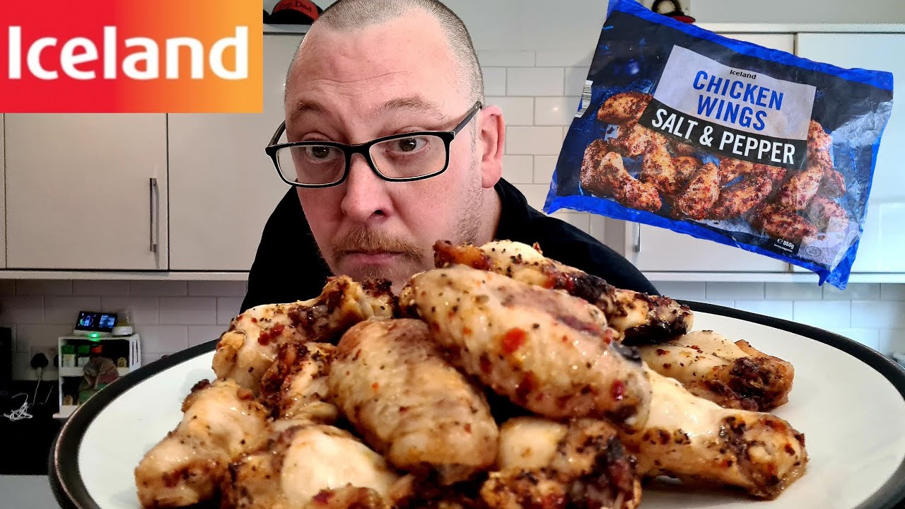 Iceland's Salt & Pepper Chicken Wings | Supercool Review - YouTube