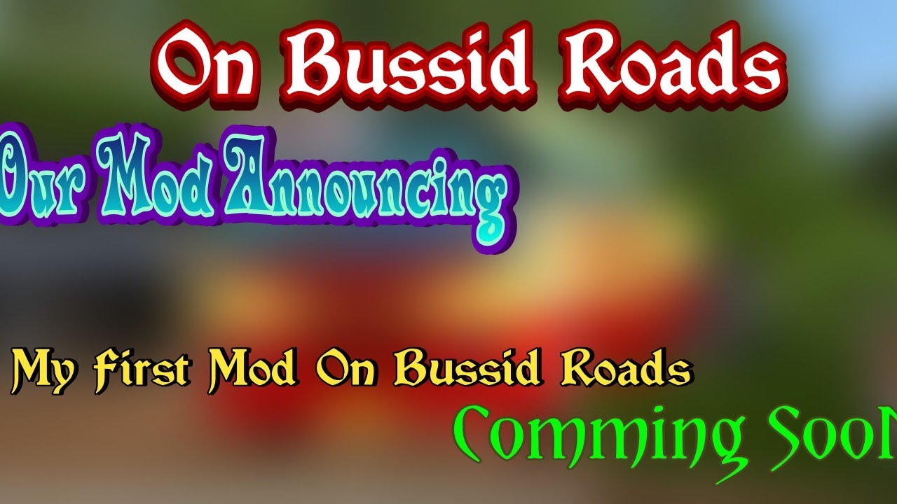 MY First Bussid Mod Announcing Release SooN ABHI GARAGE OFFICIAL - YouTube