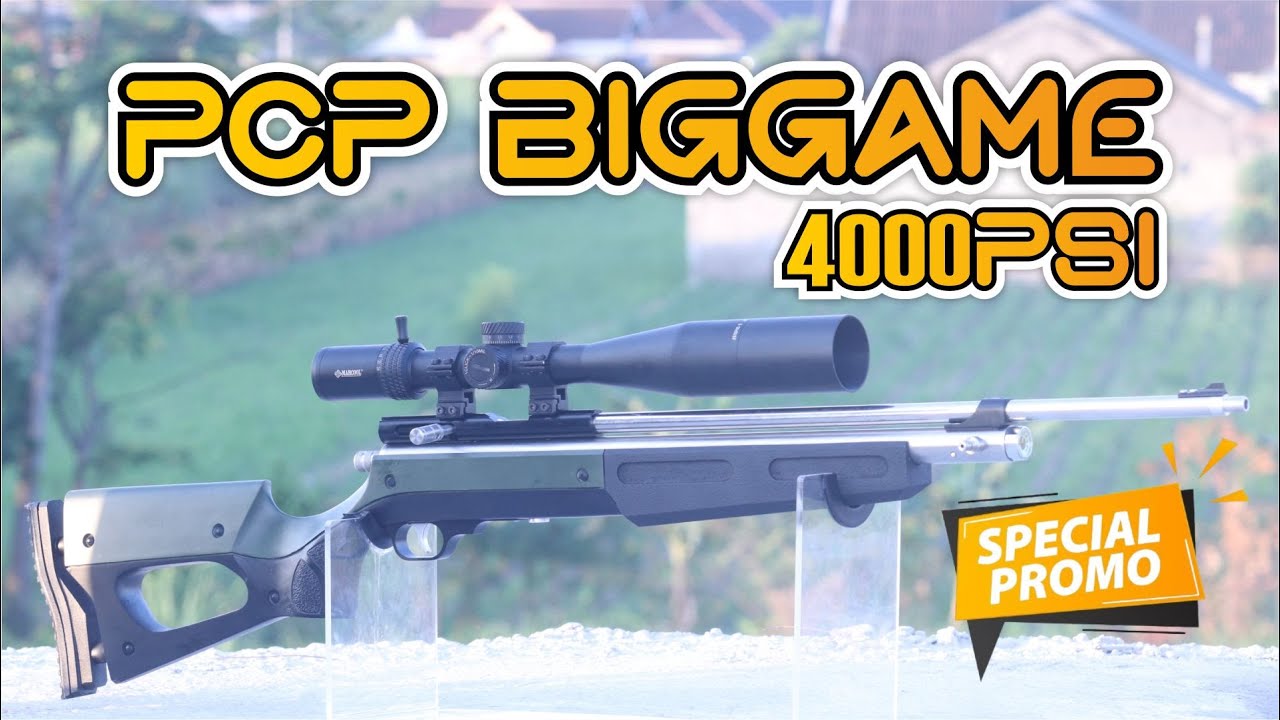 PCP BIG GAME TERBAIK | PCP BIGGAME MONEL 4000PSI EVOLUTION | HARGA ...