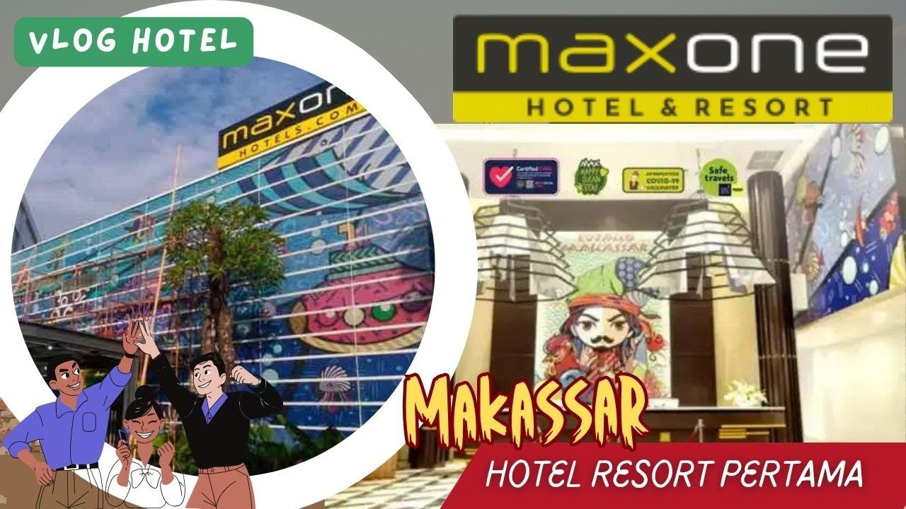 MAX ONE HOTEL MAKASSAR - HOTEL RESORT PERTAMA DI MAKASSAR - VLOG HOTEL 37 - YouTube