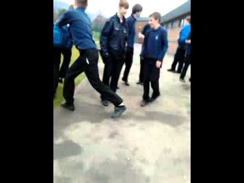 kid gets annoyed when his sock gets stolen - YouTube